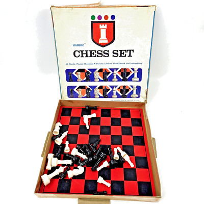 Vintage Hasbro Chess Set 1970 | eBay