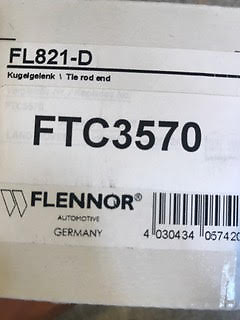Flennor Front Upper Ball Joint #FL821-D / FTC3570 - Fits Land Rover | eBay
