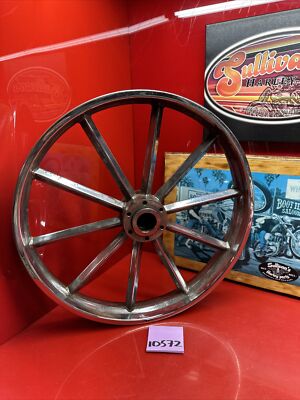 Harley Honda Cb750 Chopper Vintage Invader 10 Spoke Front Mag Wheel ...