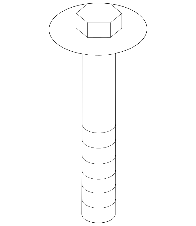 Genuine Mercedes-Benz Headlamp Assembly Bolt 0069907012 OEM for sale ...