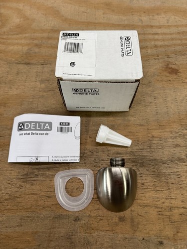 Delta 50560-SS-PR Hand Shower Wall Supply Elbow, Lumicoat Stainless ...