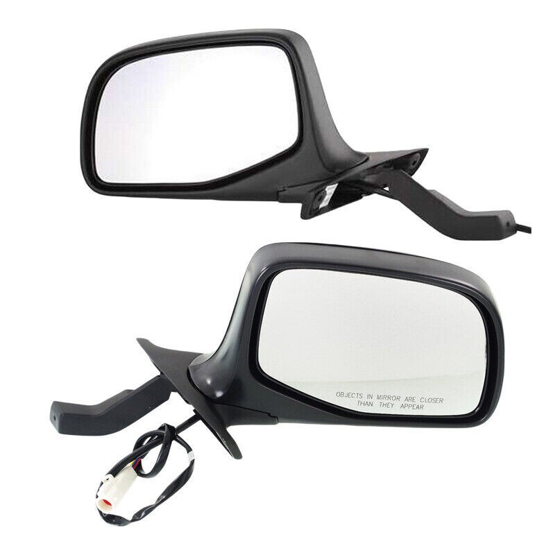 Side View Mirrors Set Chrome For 1992-1997 Ford Bronco F-150 F-250 F ...