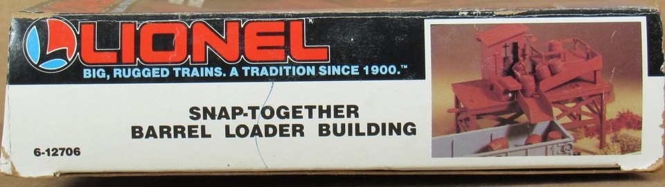 Lionel 12706 "Barrel Loader" Building Kit for O-Gauge NOS | eBay