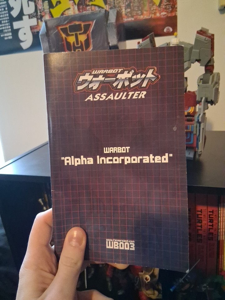 Fansproject Warbot Assaulter 3P Broadside | eBay