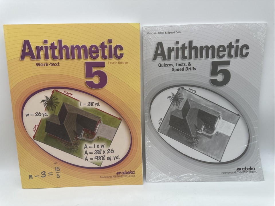 Abeka 5th Grade Complete Student Set- History, Arithmetic, Science ...
