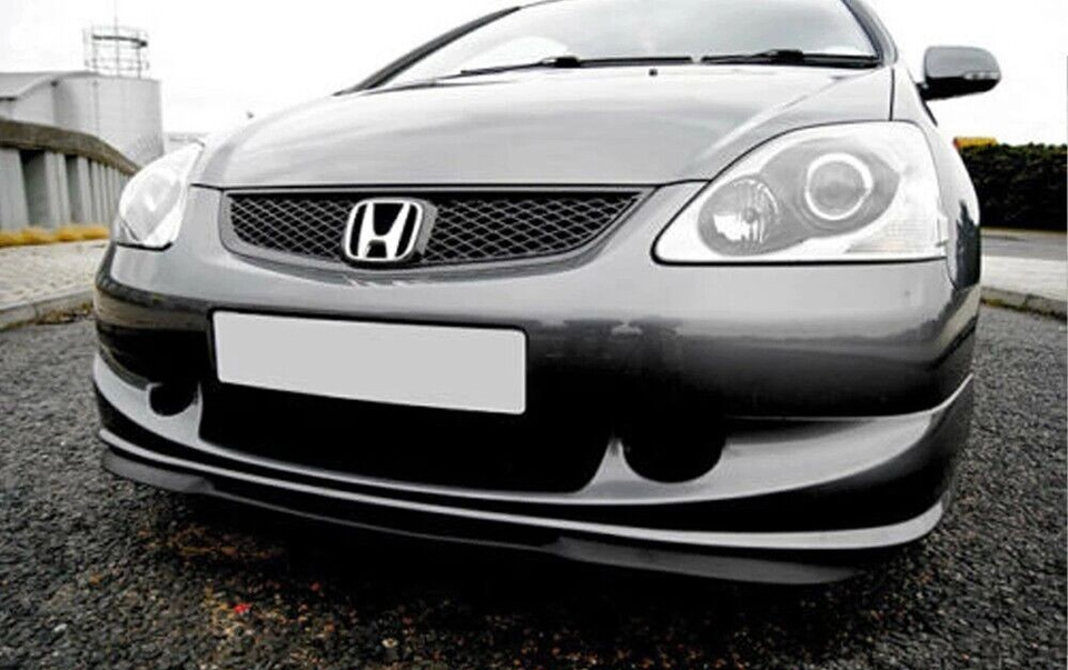Honda Civic Si Sir EP3 Cupra R Front Bumper Lip Euro Valance Spoiler | eBay