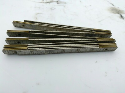 Vintage Metal Aluminum Folding Tape Measure 72" / 6' Made In U.S.A | eBay