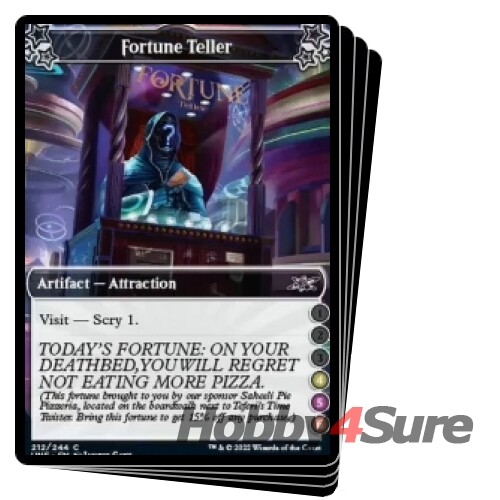Fortune Teller (4/5/6) X4 M/NM Magic: The Gathering MTG Unfinity | eBay