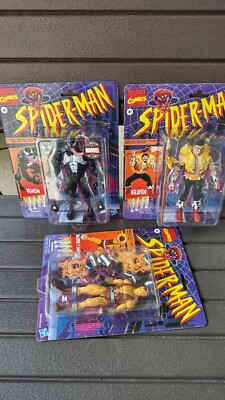 Marvel Legends Venom 85th Anniversary Shocker Spiderman Kraven Hunter ...