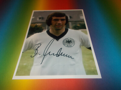 Bernd Cullmann DFB Weltmeister WM 1974 signed signiert Autogramm auf ...