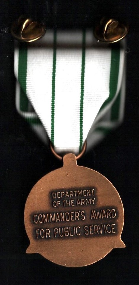 USA ARMY COMMANDERS AWARD MEDAL FOR PUBLIC SERVICE FULL-SIZE | eBay