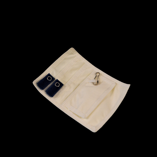 Pocket Pal Medical Instrument Organizer Pocket Protector White w Royal ...