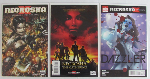 Necrosha (2008, Marvel) X-Men One Lot (3) The Gathering Dazzler + VF/NM ...