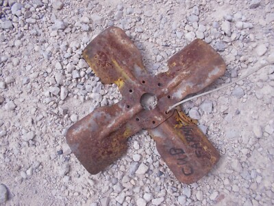 International Farmall Cub IH tractor ORIGINAL engine motor fan blade ...