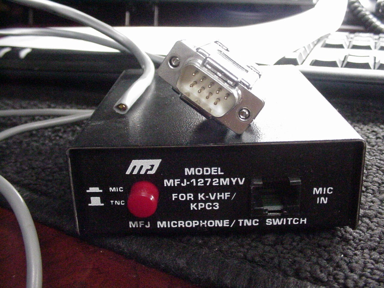 MFJ Model 1272MYV mic/tnc switch | eBay