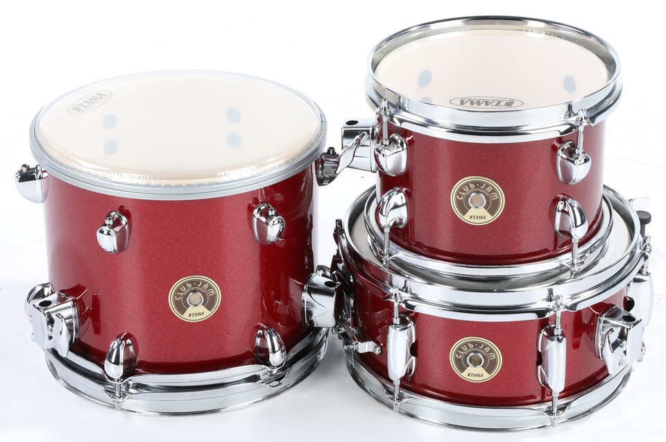 Tama Club-JAM Flyer 3-Piece 14"K Shell Pack, Candy Apple Mist | eBay