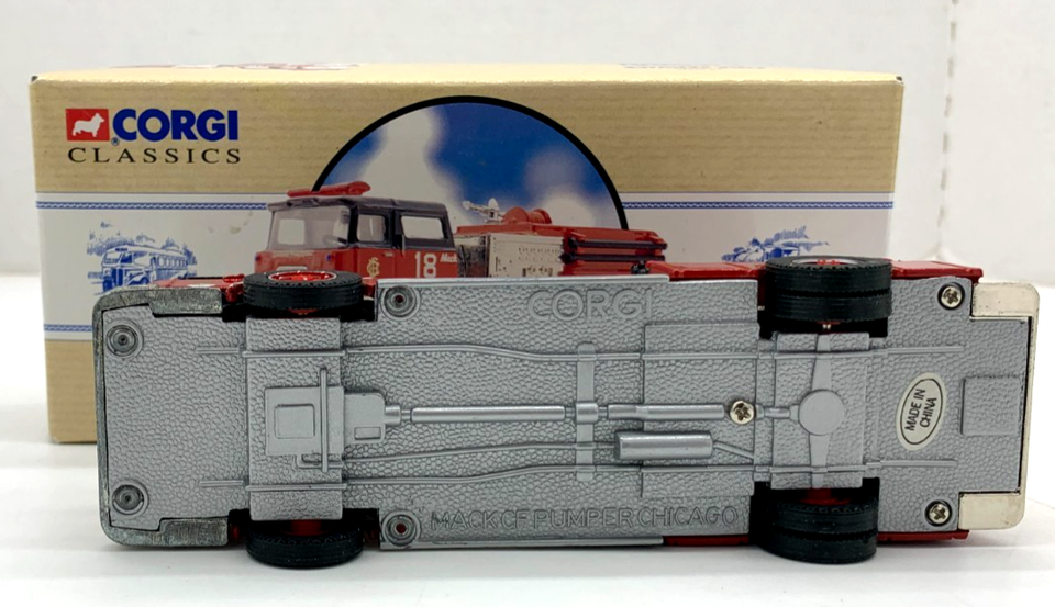 1993 CORGI Classics Chicago Mack CF Pumper Fire Truck Die-Cast 98484 | eBay