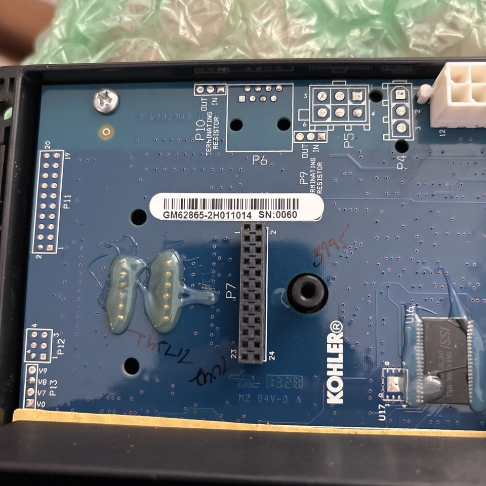 KOHLER : (RDC) Residential Digital Controller GM62865-2H011014 ...