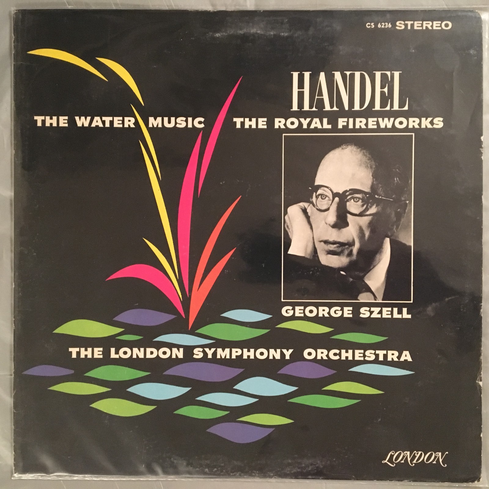 HANDEL - Water Music: George Szell - London Symphony (Vinyl LP) London ...