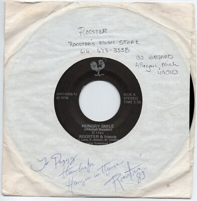 45 ROOSTER 14345-1/2 ROOSTER & FRIENDS Hungry Smile/Circles Never ...