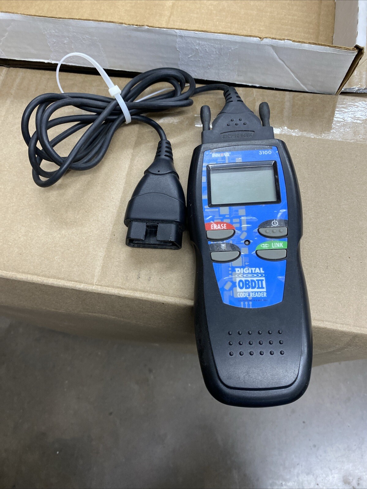 Innova 3100 OBD2 OBDII Automotive Diagnostic Scan Tool, Cable | ABS ...