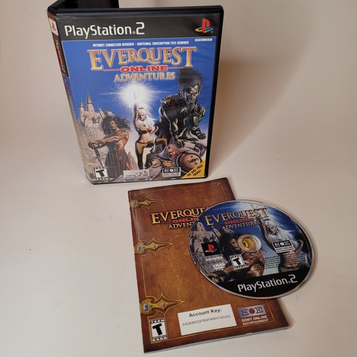 EverQuest Online Adventures (Sony PlayStation 2 PS2, 2003) Complete ...