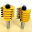 2pc 1/2"SH Adjustable Box & Finger Joint Router Bit Set S 7426923963087 ...