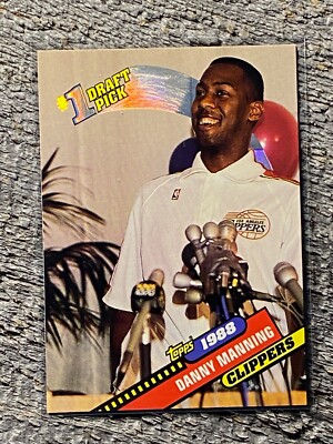 1993 Danny Manning Topps 1988 #1 Draft Pick Basketball Card | eBay