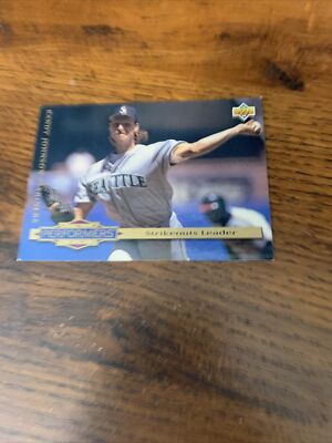 1994 Upper Deck Randy Johnson Performer's Card #307..Seattle Mariners ...