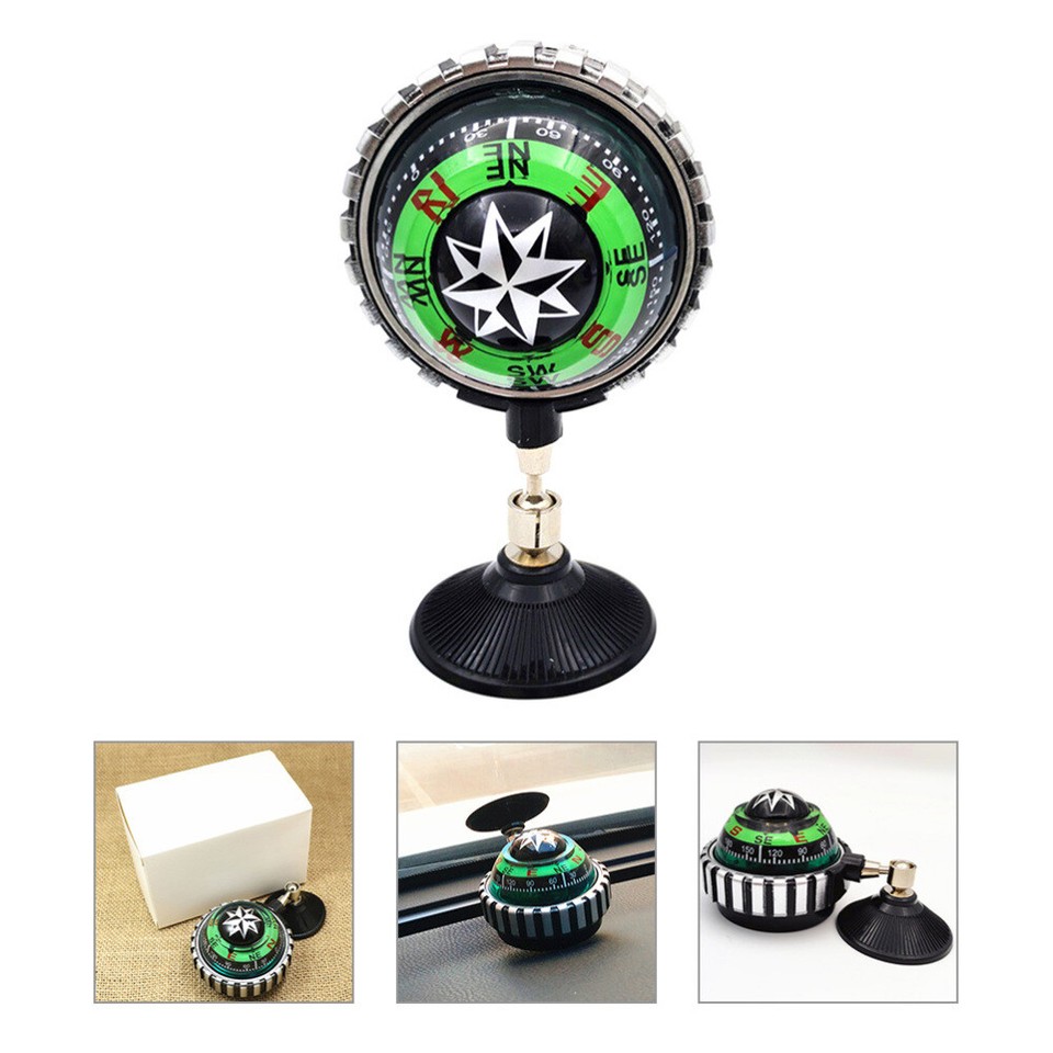 Car Compass Automotive Compass Dashboard Compass Decor for Car Boat ...
