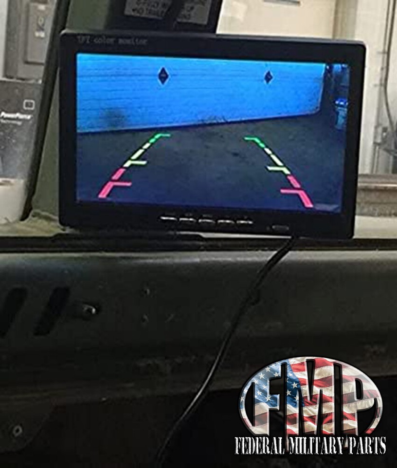 SKID STEER BOBCAT Backup Camera + Monitor 12V 24V SKIDSTEER - NO ...