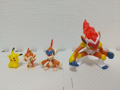 Pokemon Infernape evolution set Plamo Collection Model kit 07 Figure ...
