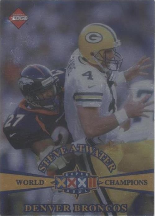 1998 Collector's Edge Super Bowl XXXII - Steve Atwater #11 Silver ...