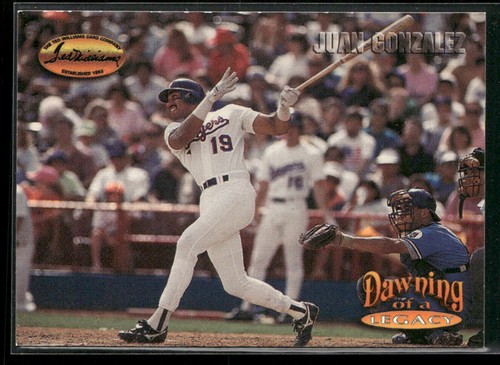 Juan Gonzalez 1993 Ted Williams #154a Texas Rangers | eBay