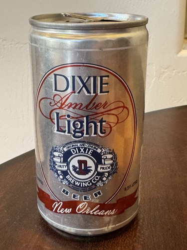 Dixie Amber Light - New Orleans - Empty Beer Can Top-Opened aluminum | eBay