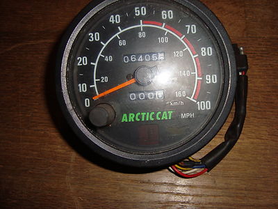 Arctic Cat 4 1/2" Speedometer Gauge 6405 Miles 0620-130 Z ZR ZL Pantera ...