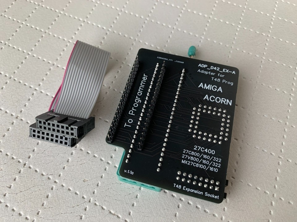 27C322 27C160 27C800 27C400 Adapter for T48 (TL866 - 3G) EPROM - Amiga ...