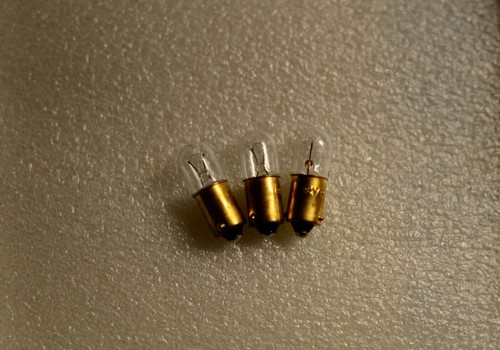 (3) BAYONET #1847 INCANDESCENT LAMPS/ Hammarlund HQ-129-X, HQ-170 & HQ ...