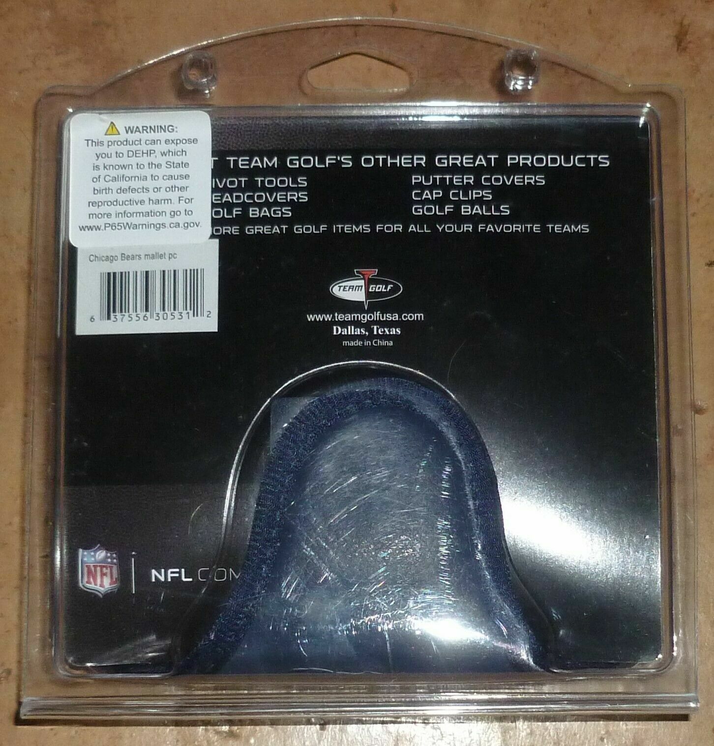 Chicago Bears NFL Blade or Mallet Putter Golf Club Head Cover ...