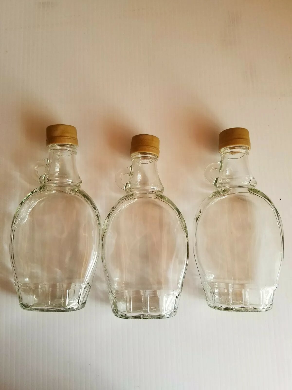 Glass 8 oz Maple Syrup Bottles | eBay
