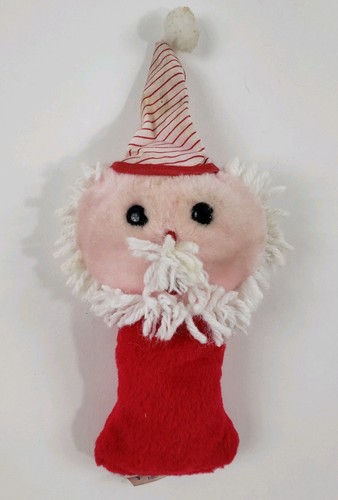Vintage Eden Santa Claus Baby Rattle Toy Red | eBay