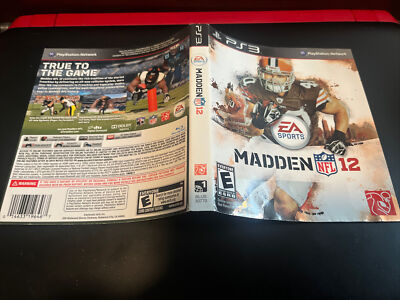 Madden 12 PS3 PlayStation 3 Box Art | eBay