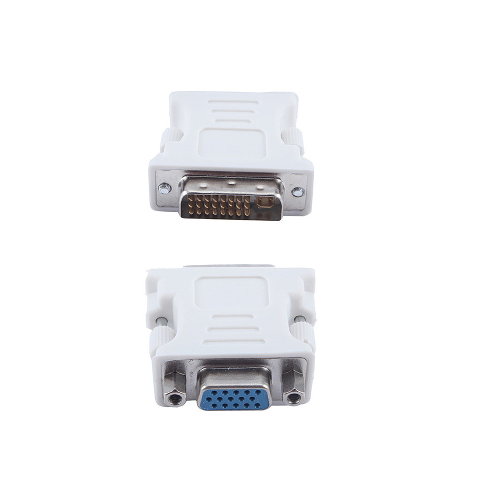 DVI-I 29 Pin Dual Link Male to VGA SVGA 15 Pin Female Cable Converter ...