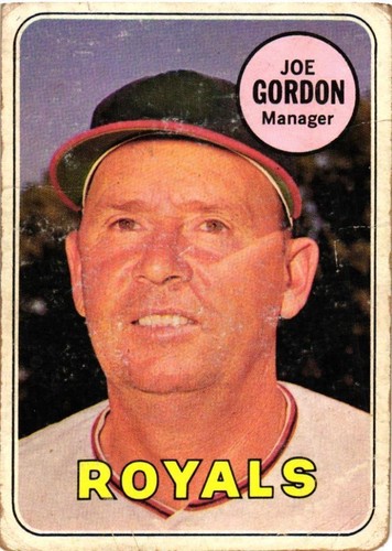 JOE GORDON 1969 Topps #484 FREE SHIPPING B13R1S11P21 | eBay