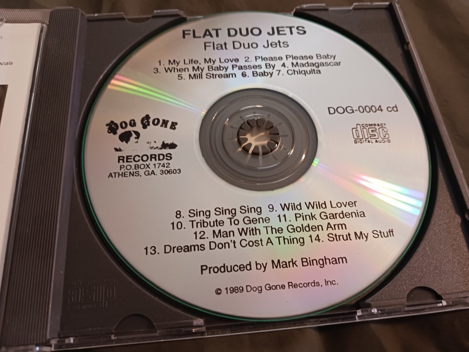 Flat Duo Jets by Flat Duo Jets (CD, Dog Gone Records) 19011503028| eBay
