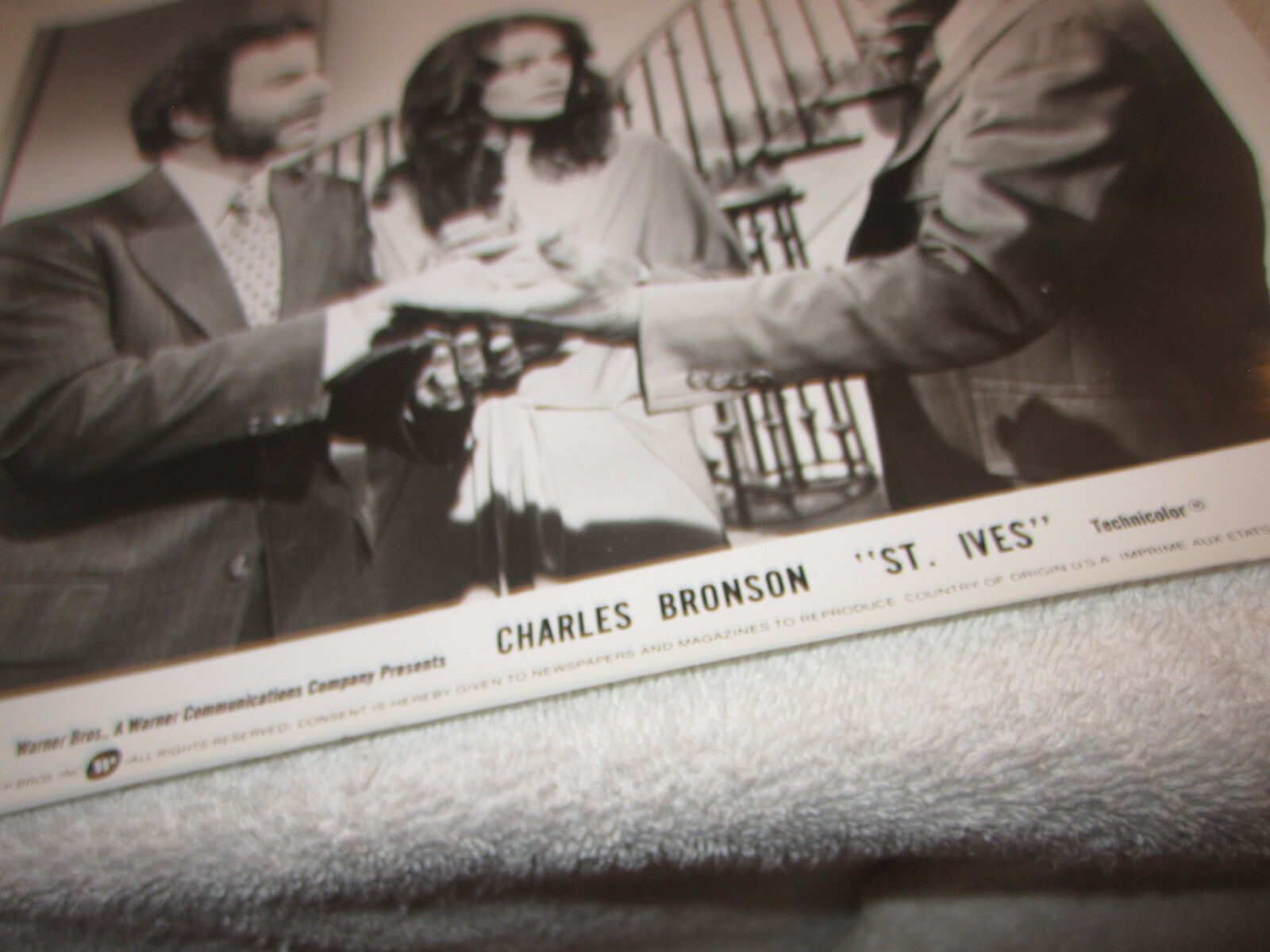 Charles Bronson Jacqueline Bisset "St. Ives" Vintage Movie Stills Lot ...