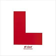L PLATE HARD PLASTIC MOTORCYCLE LEARNER LEGAL L-PLATE MOTORCYCLE ...