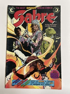 Sabre #4 Eclipse Comics Very Good 1983 | eBay