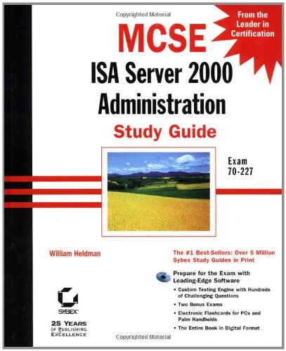MCSE: ISA Server 2000 Administration Study Guide: Exam 70-227: E 9780782129335 | eBay