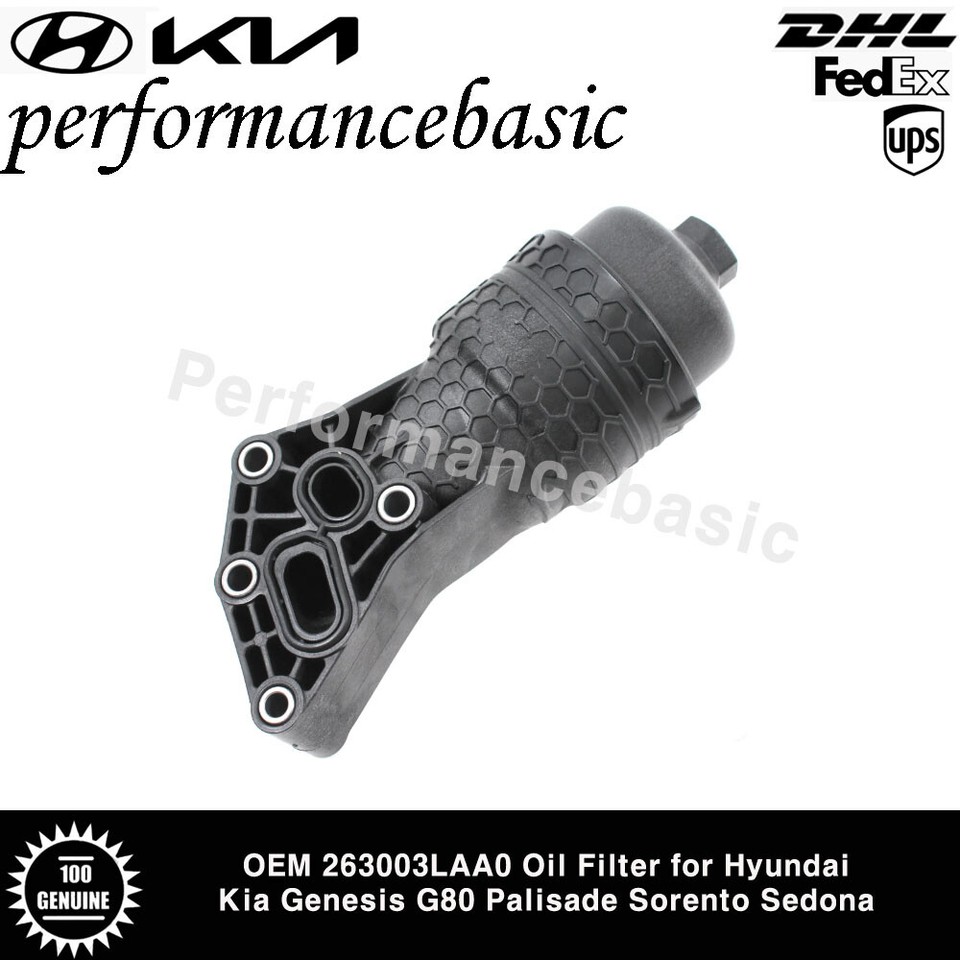 OEM 263003LAA0 Oil Filter for Hyundai Kia Genesis G80 Palisade Sorento ...